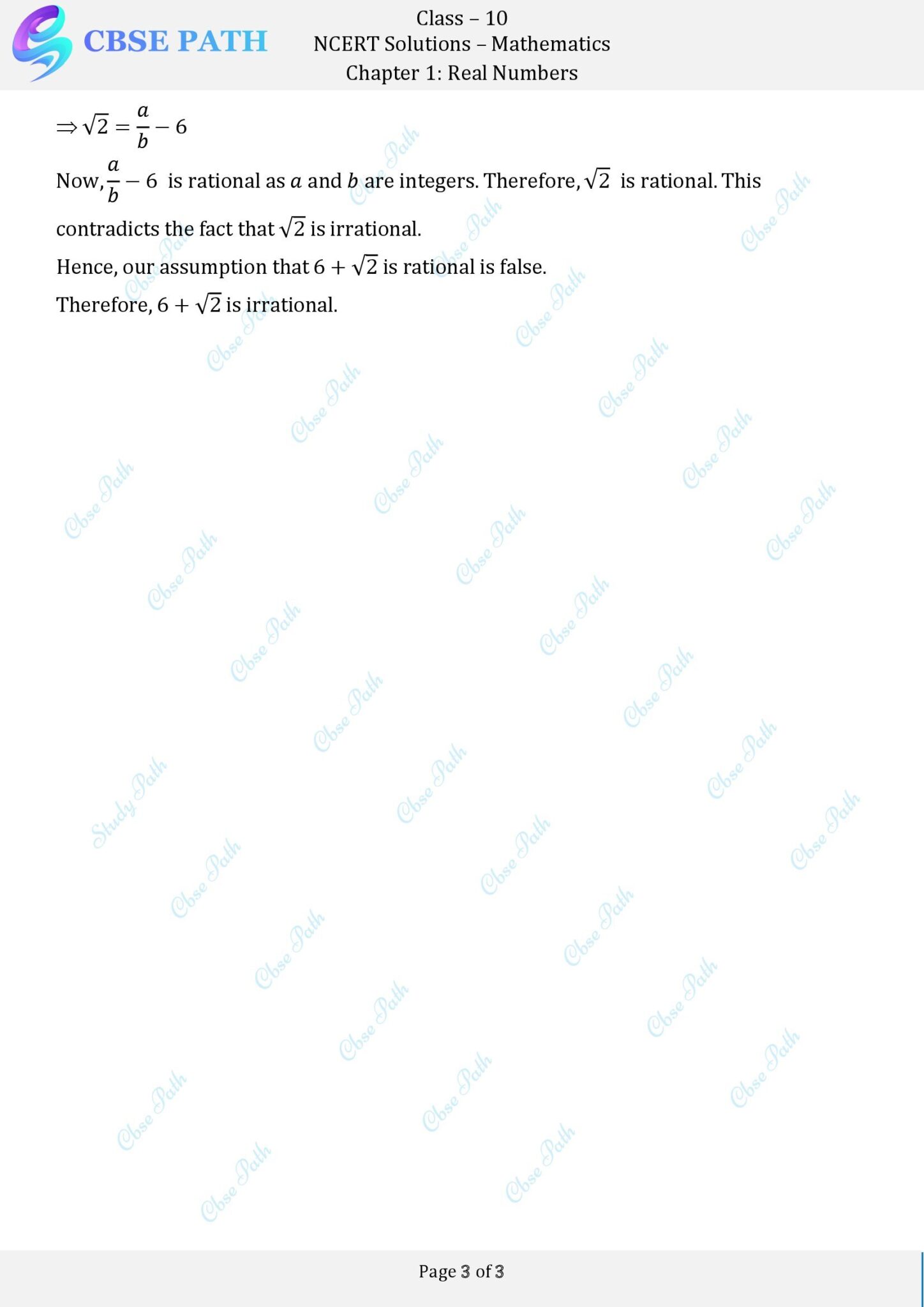 NCERT Solutions for Class 10 Maths Exercise 1.2 Real Numbers (2024-25 ...