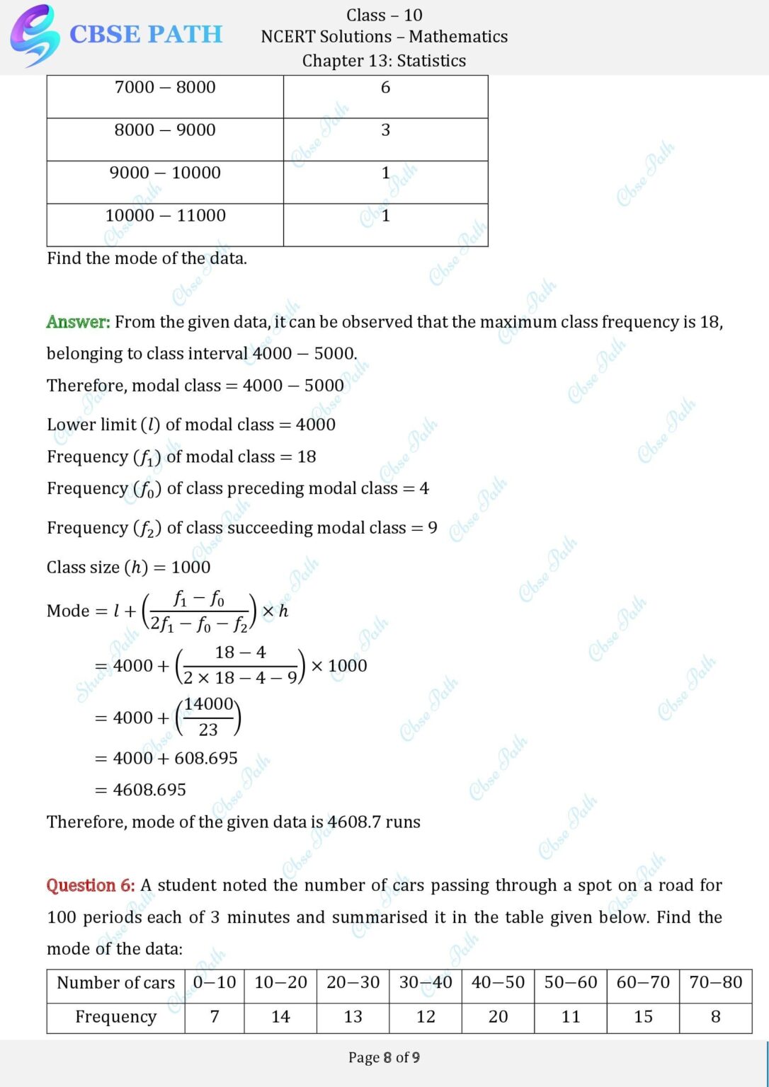 NCERT Solutions for Class 10 Maths Exercise 13.2 Statistics (2024-25) - CBSE Path